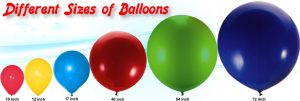 Different Balloon Sizes & Types: Key Differences Explained